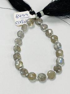 Labradorite Coin Faceted