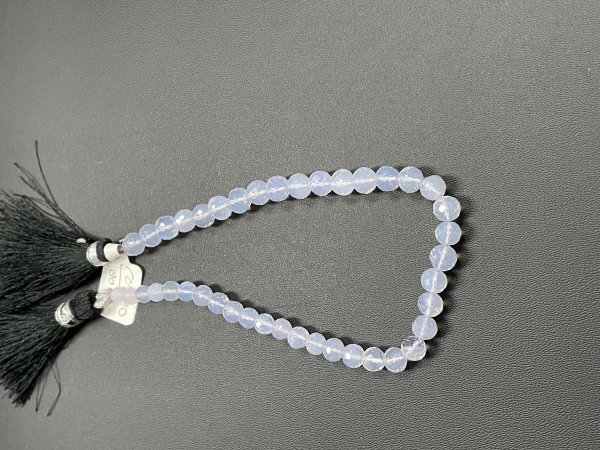 Scorolite Rondelle Faceted